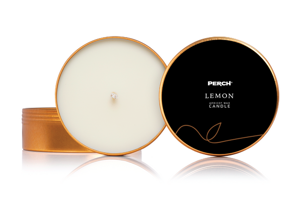 Perch® CandleHouse - Lemon Pocket Travel Tin
